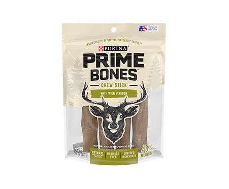 Prime Bones Limited Ingredient Medium Dog Treats With Wild Venison ...
