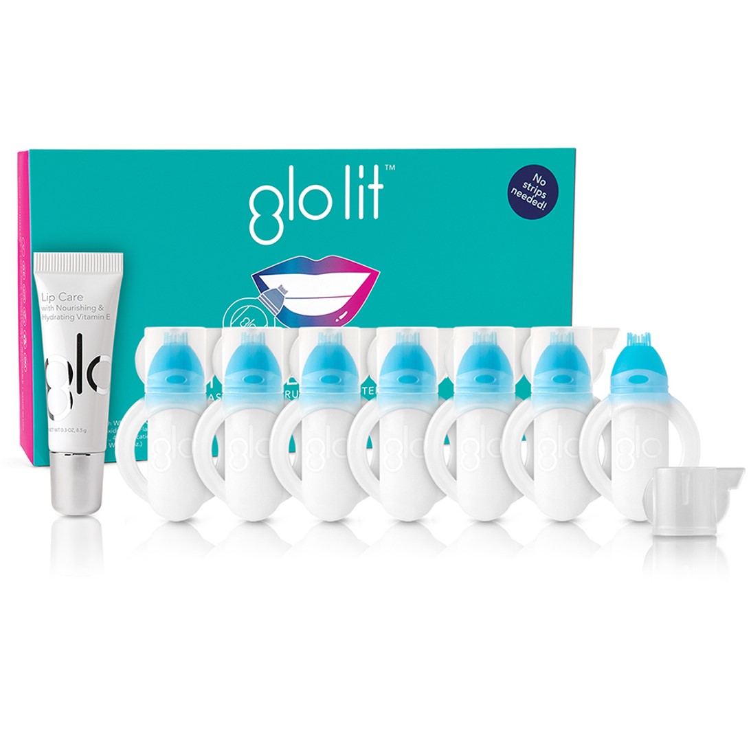 GLO Lit™ Teeth Whitening Vials 7 Pack + Lip Care - Free Samples ...