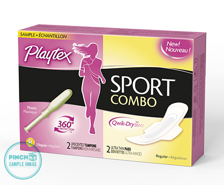 Playtex® Sport® Ultra Thin Pads - Free Samples, Reviews | PINCHme