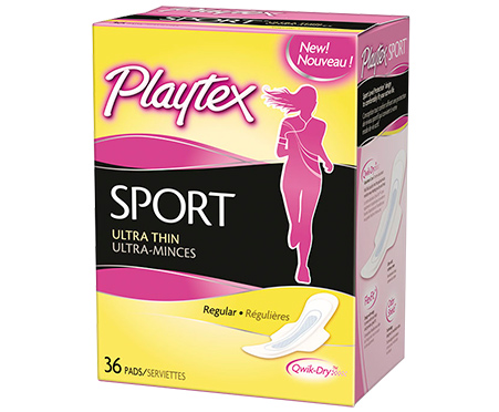 Playtex® Sport® Ultra Thin Pads - Free Samples, Reviews | PINCHme