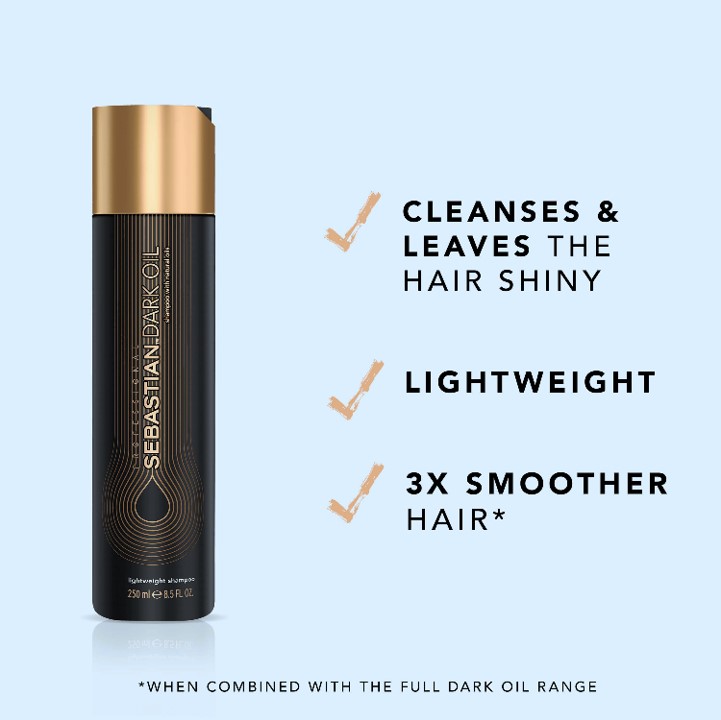 Sebastian Professional Dark Oil Lightweight Shampoo and Conditioner ...