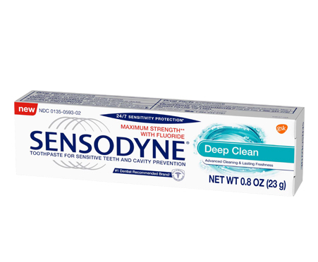 Sensodyne® Deep Clean - Free Samples, Reviews | PINCHme