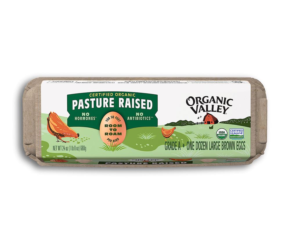Organic Valley Pasture Raised Eggs 100% Free Gratuity Coupon - Free ...