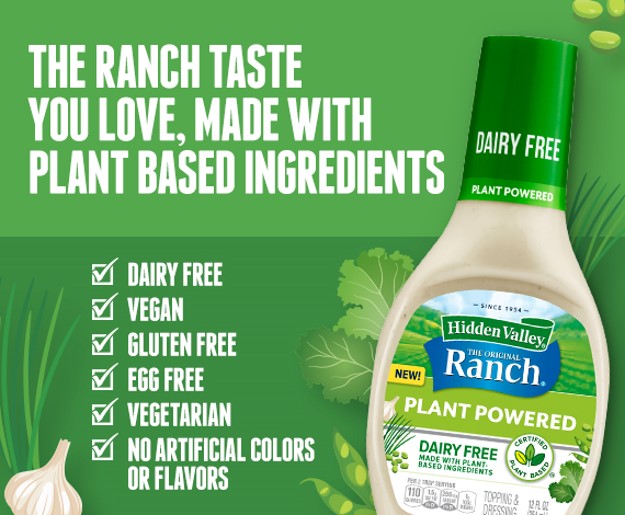 Hidden Valley® Plant Powered Ranch - Free Samples, Reviews | PINCHme