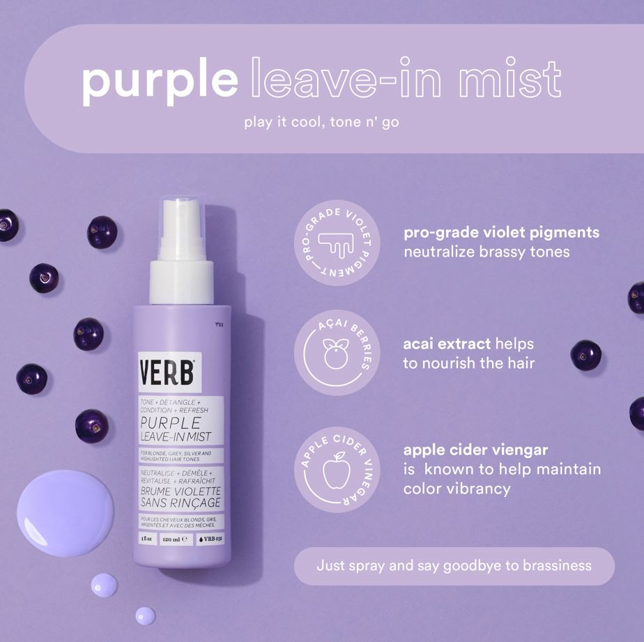 Verb Purple Leave in Mist Free Samples Reviews PINCHme